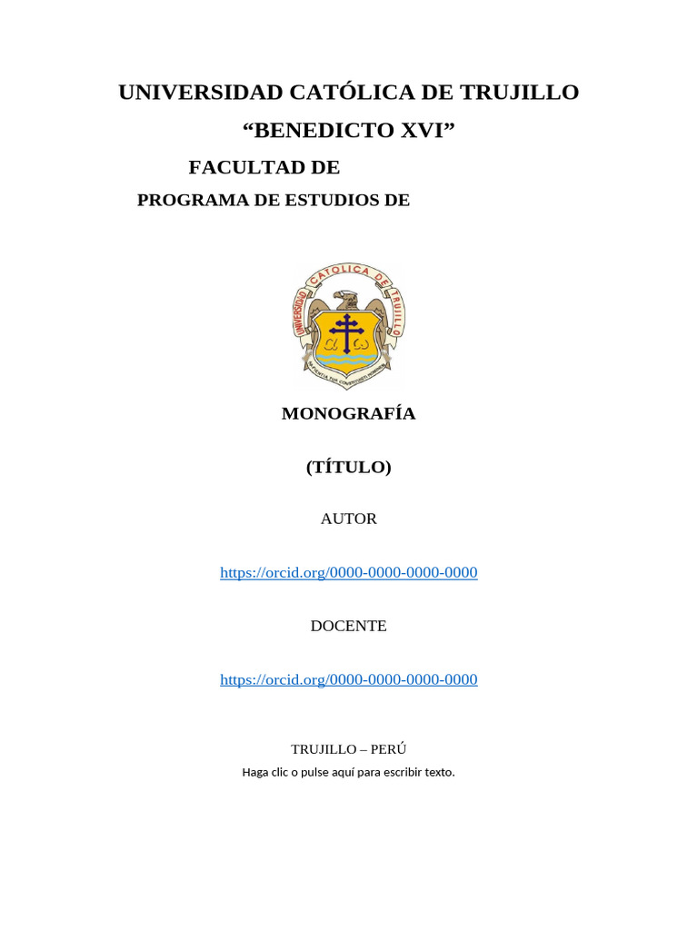 Esquema Automatizado MONOGRAFÍA | PDF