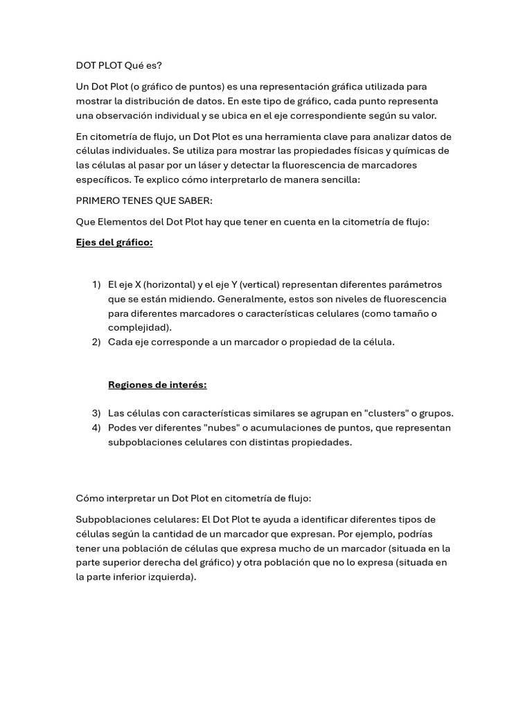 Ejemplos de Dot Plot en Citometría | PDF | Célula T | Célula asesina ...