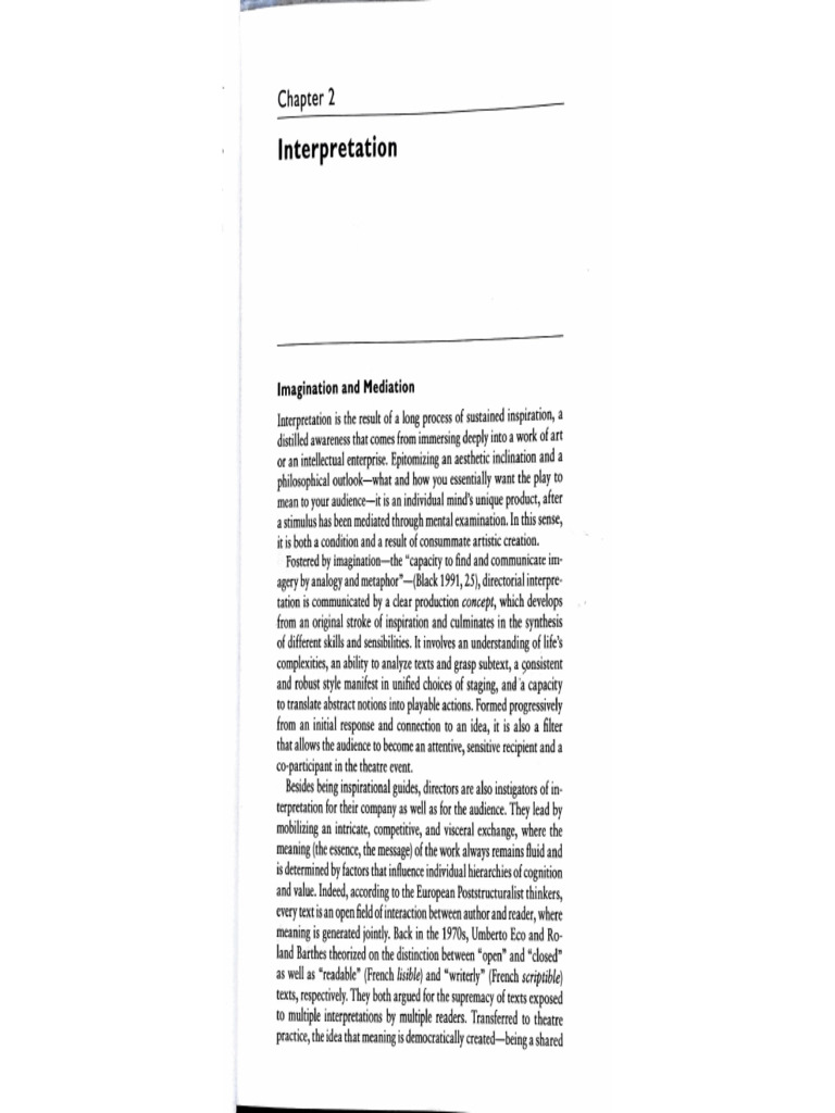 (Chapter 2) Directions For Directing | PDF | Behavioural Sciences | Neuroscience