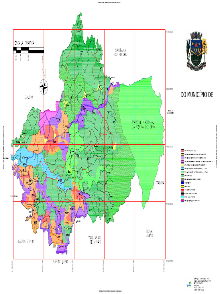 Anexo Ii - Mapa de Zoneamento Municipal | PDF