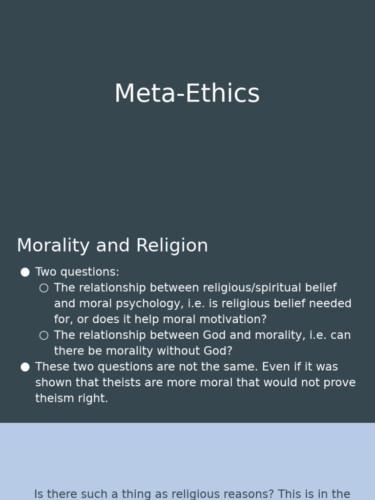 Phil 225 Unit 4a | PDF