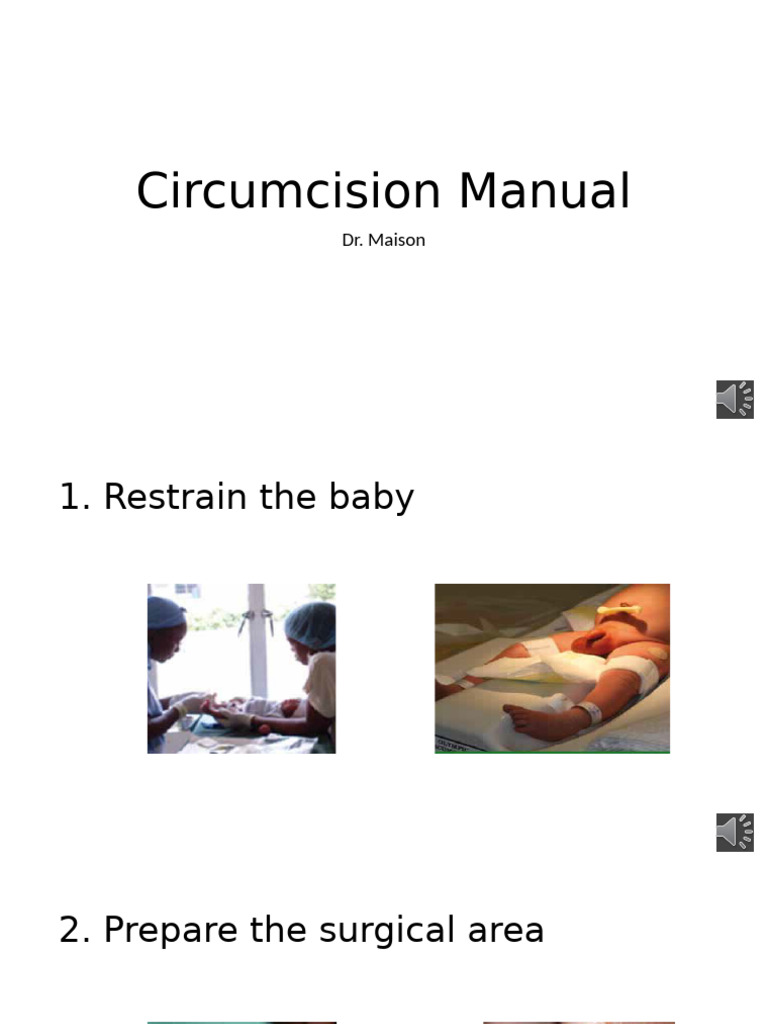 Circumcision Manual | PDF