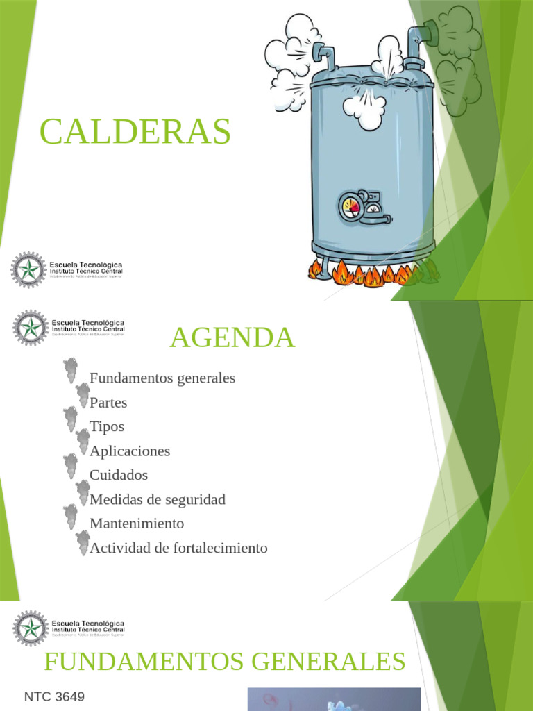 Calderas | PDF | Vapor | Agua