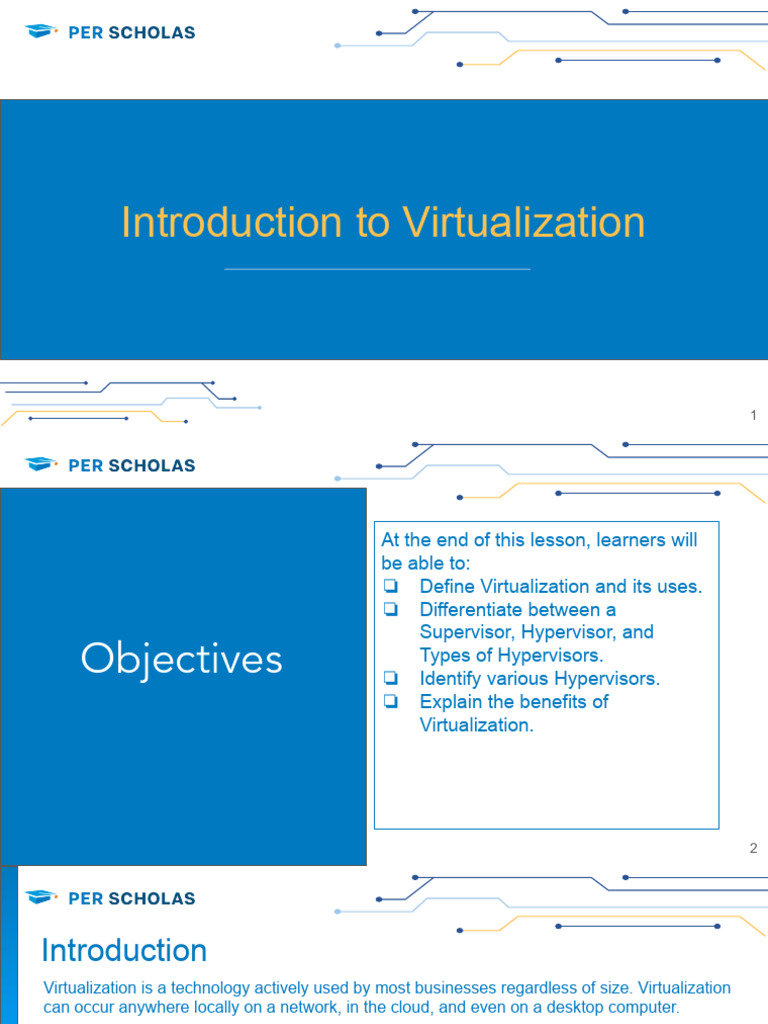 Introduction to Virtualization Basics | PDF | Virtualization | Virtual ...