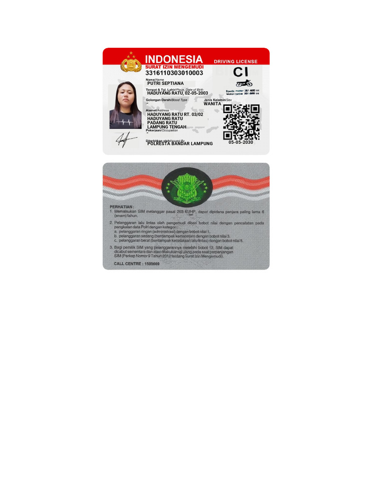 SIM Kak Putri - 20250505 - 112644 - 0000 | PDF
