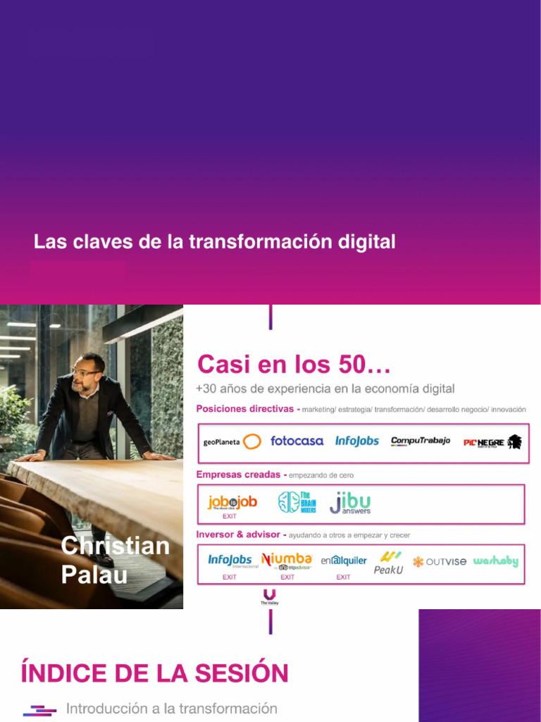 Claves de La Transformacion Digital | PDF