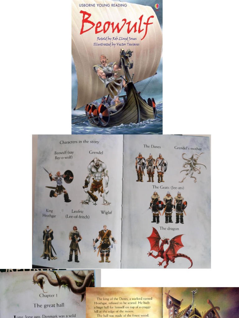 Beowulf Story Book PowerPoint (Any Day) | PDF