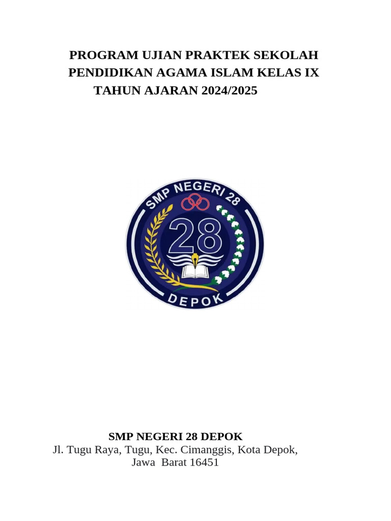Program Uprak Pai 2024 - 2025 | PDF