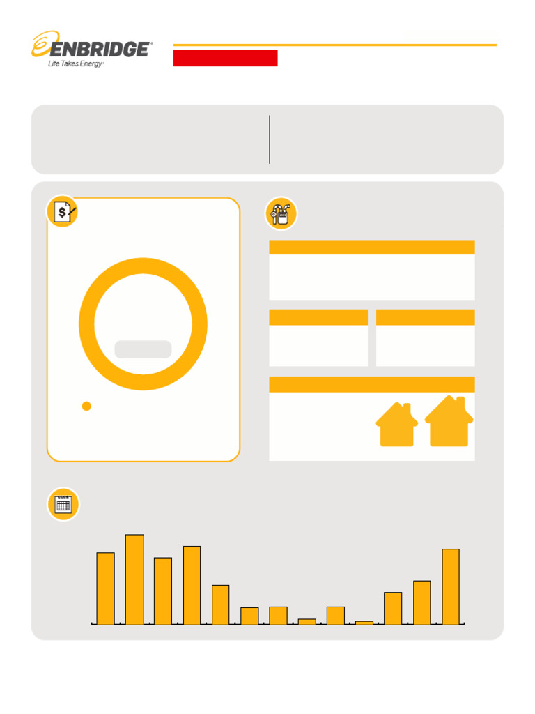 Dec Jan 2025 Enbridge Bill | PDF | Government Finances | Payments