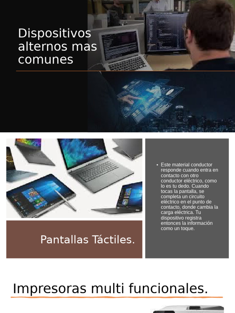 Dispositivos Alternos Mas Comunes | PDF