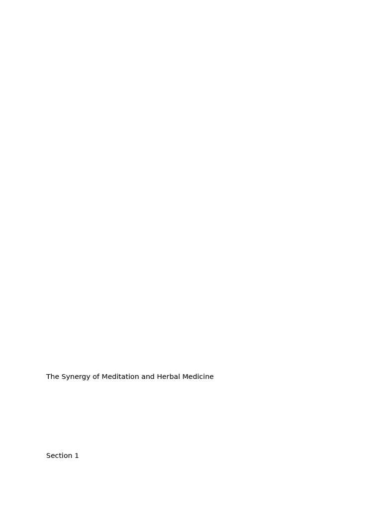 How Medicine Has Changed Through The Ages | PDF | Meditation | Stress ...