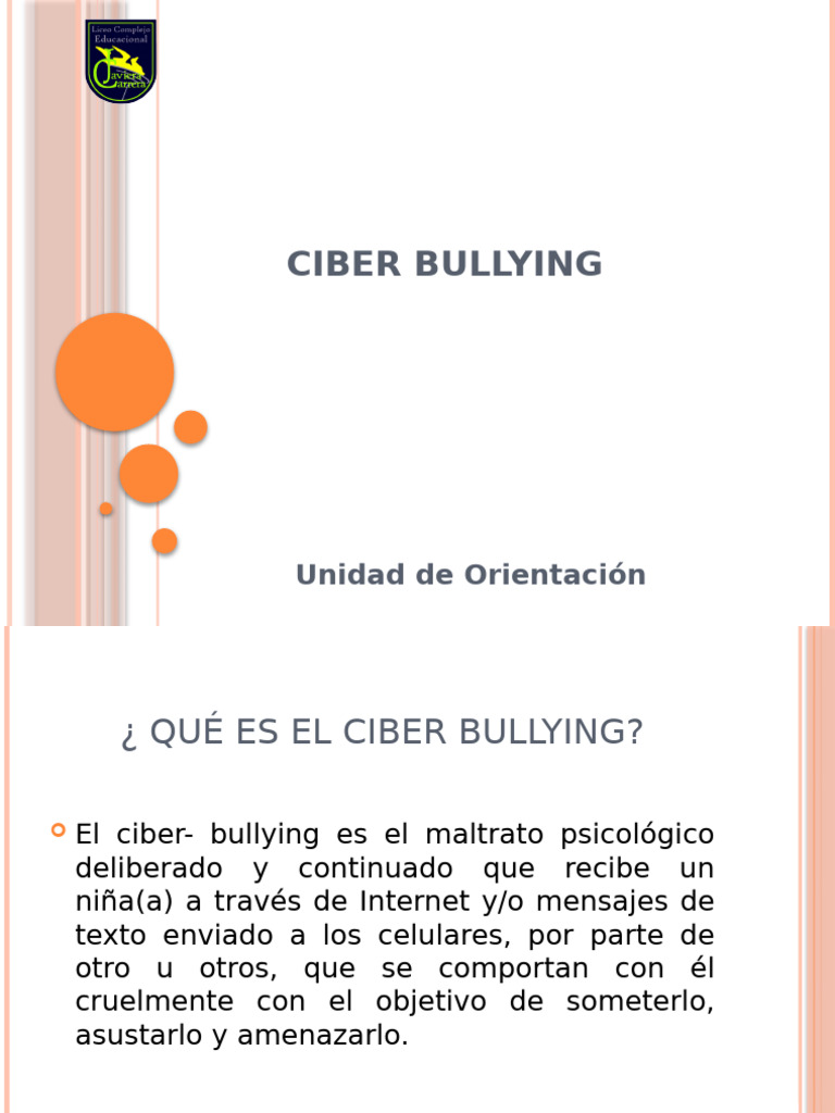 Prevención y Consecuencias del Ciberbullying | PDF