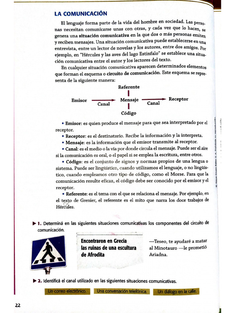 Lengua 3ro - Unidad 1 | PDF