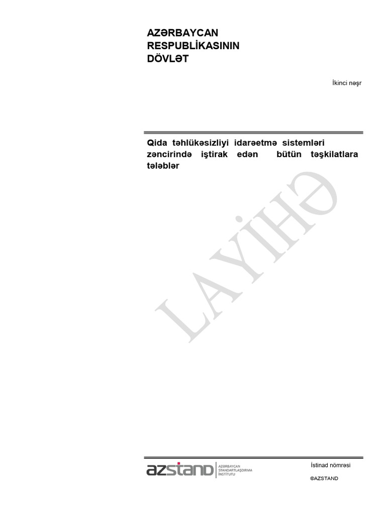 Azs Iso 22000-2021 | PDF