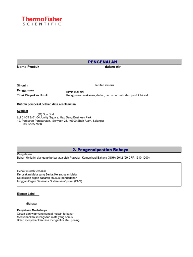 ISOPROPYL ALCOHOL SDS Merck BM | PDF