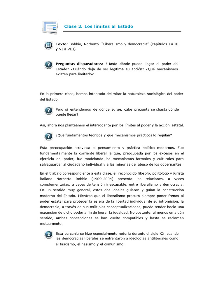 Clase 2 | PDF | Democracia | Ideologías políticas