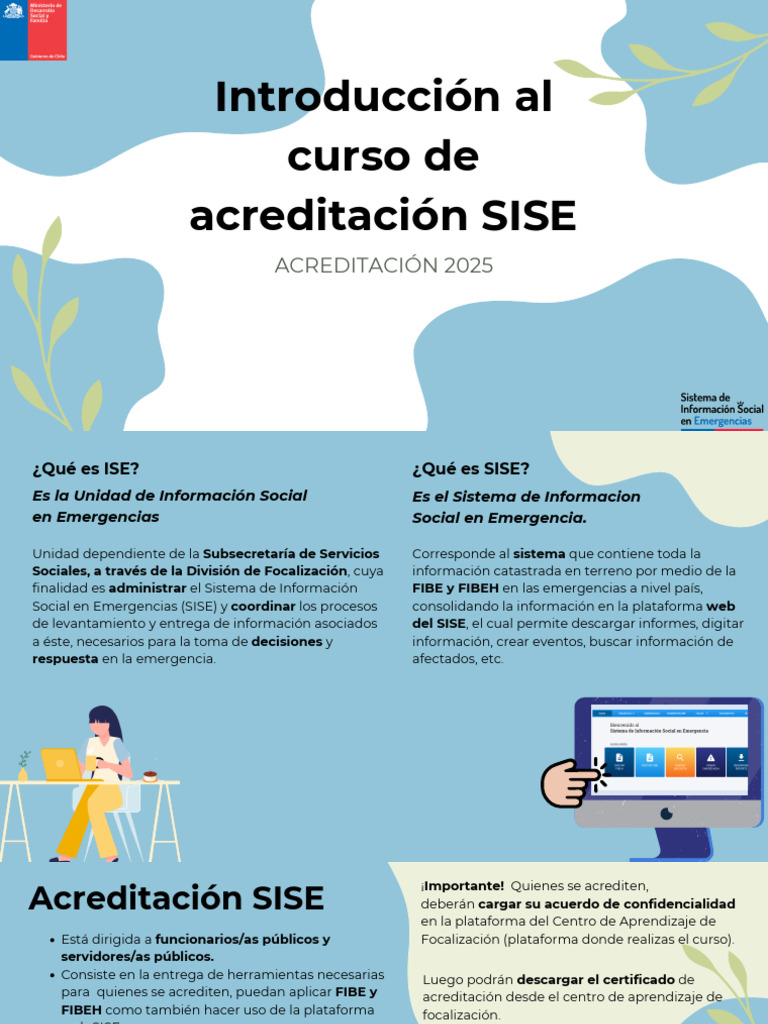 Módulo 1 - Introducción Al Curso de Acreditación SISE | PDF | Red mundial | Internet y web