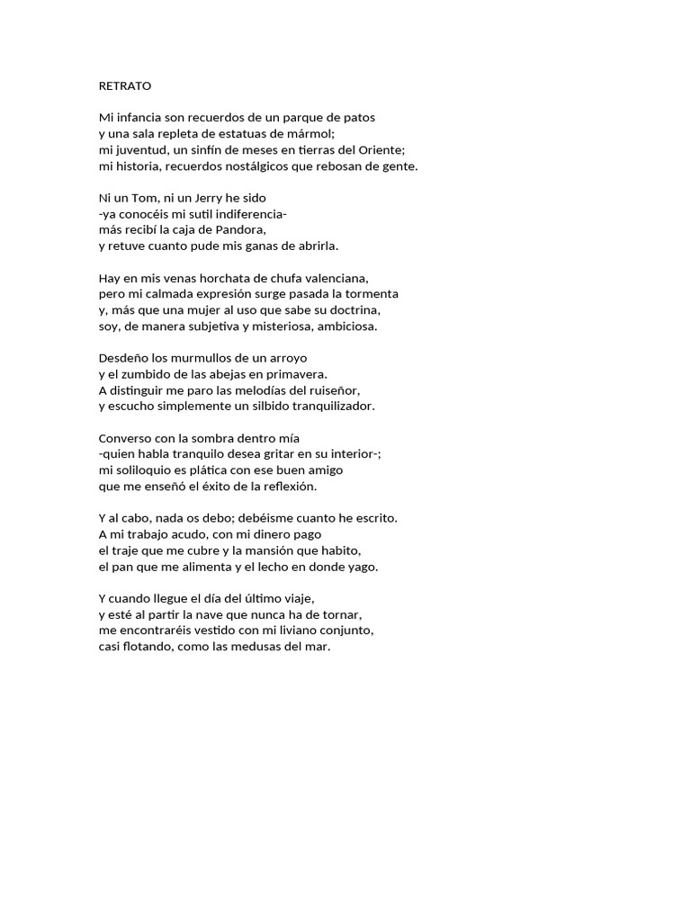 RETRATO | PDF
