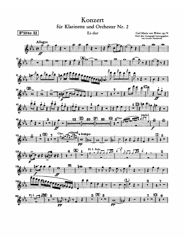 Concerto 2 para Clarinete | PDF