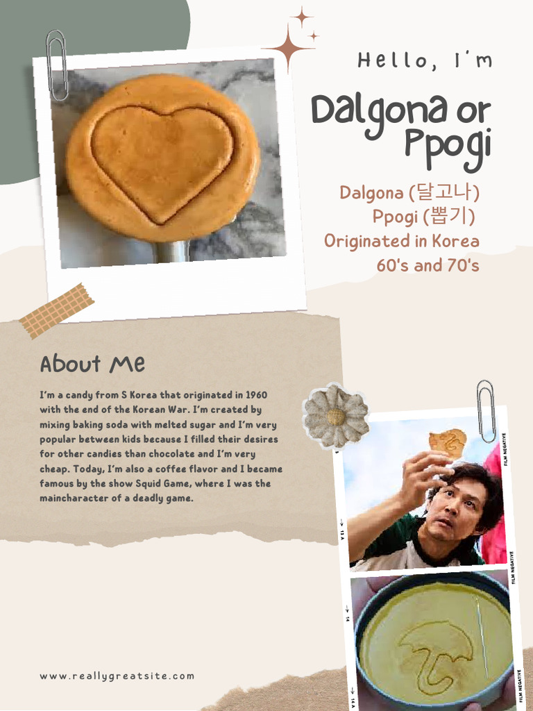 Dalgona or Ppogi | PDF