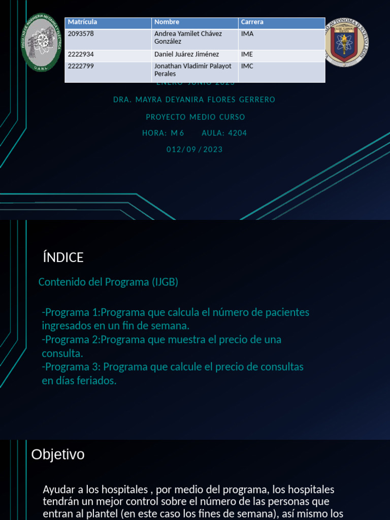 P_Final Medio Curso (1) | PDF