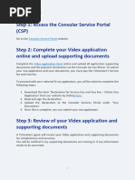 TLScontact Visa Centre Dakar Details | PDF | Privacy | Government And ...