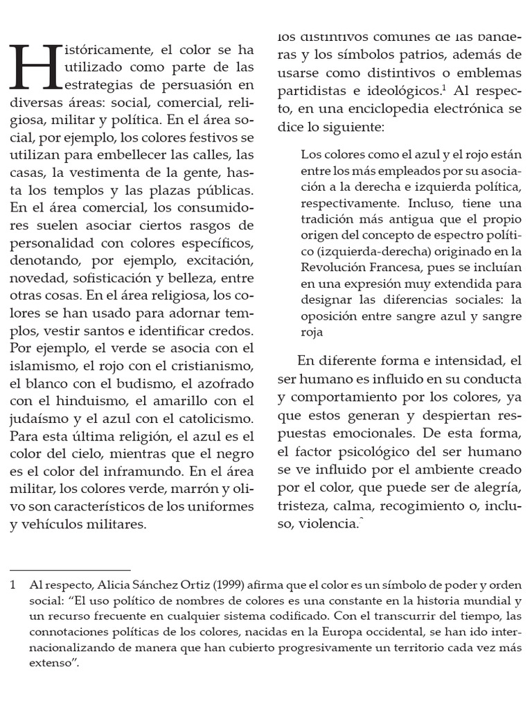 Clase Persuasion en Colores | PDF | Color | Experiencia