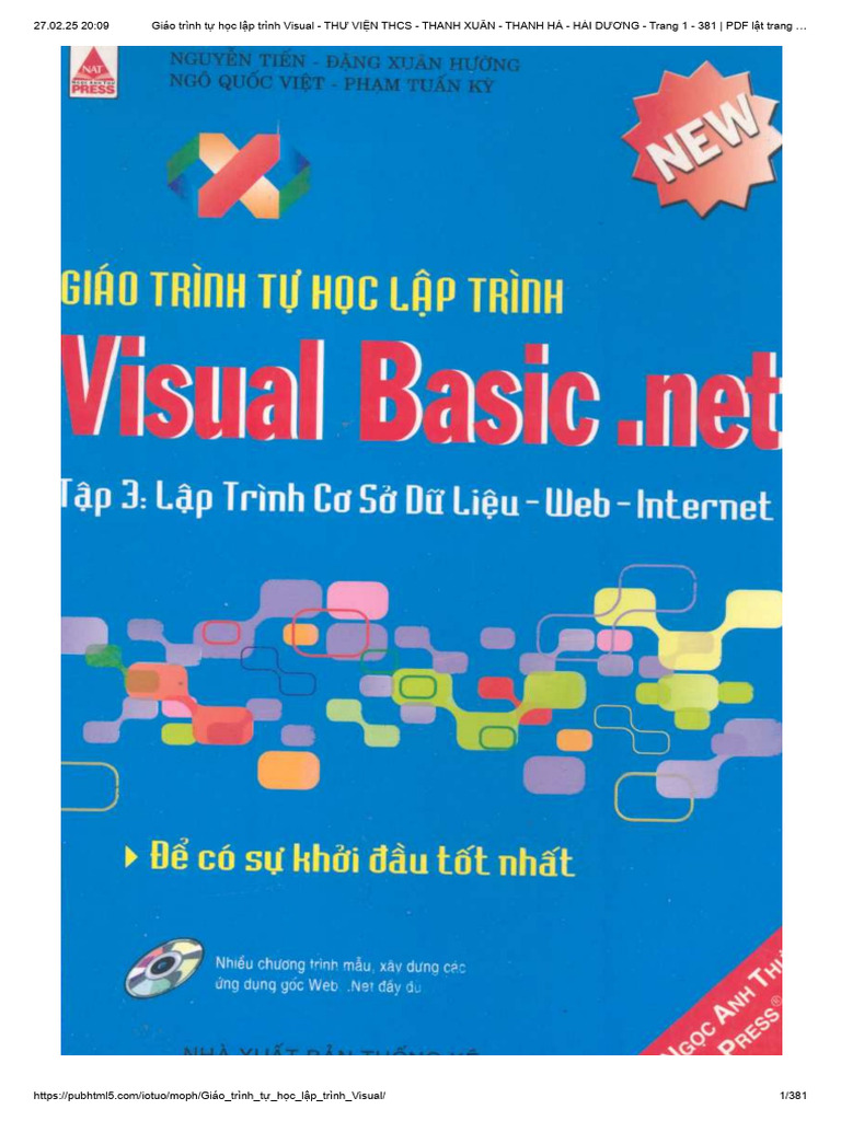 Programming - Giáo trình tự học lập trình Visual | PDF