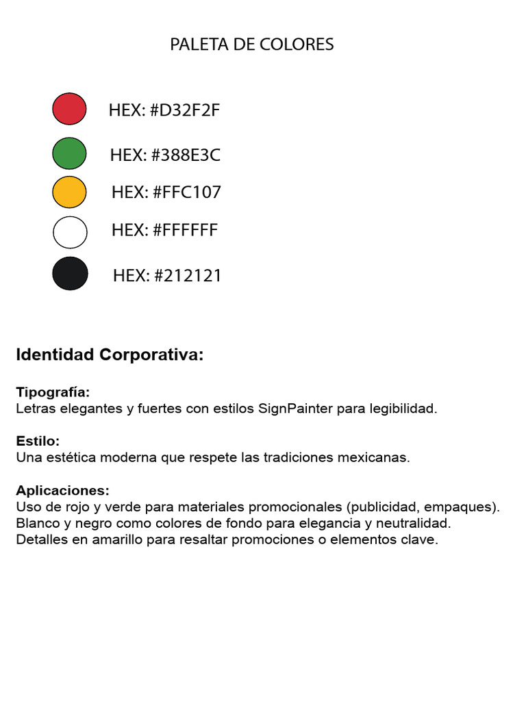 Paleta de Colores | PDF