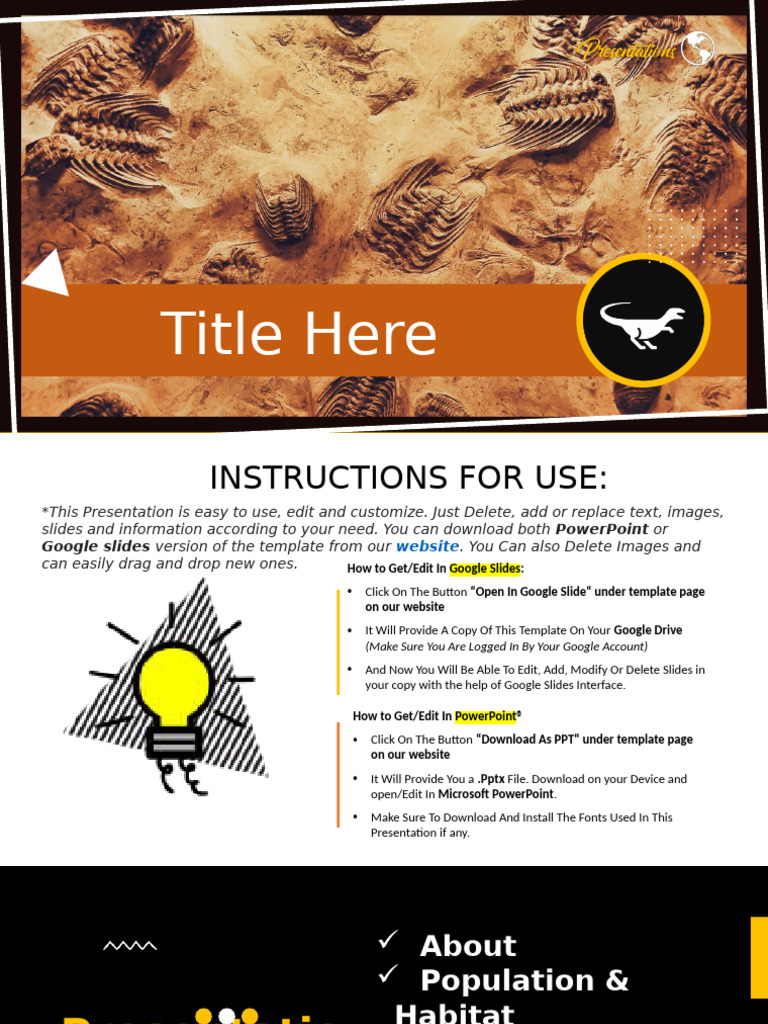 058 Free Fossil Google Slides Themes | PDF