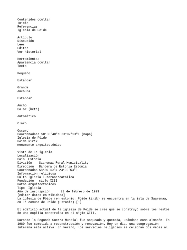 Iglesia de Poide | PDF