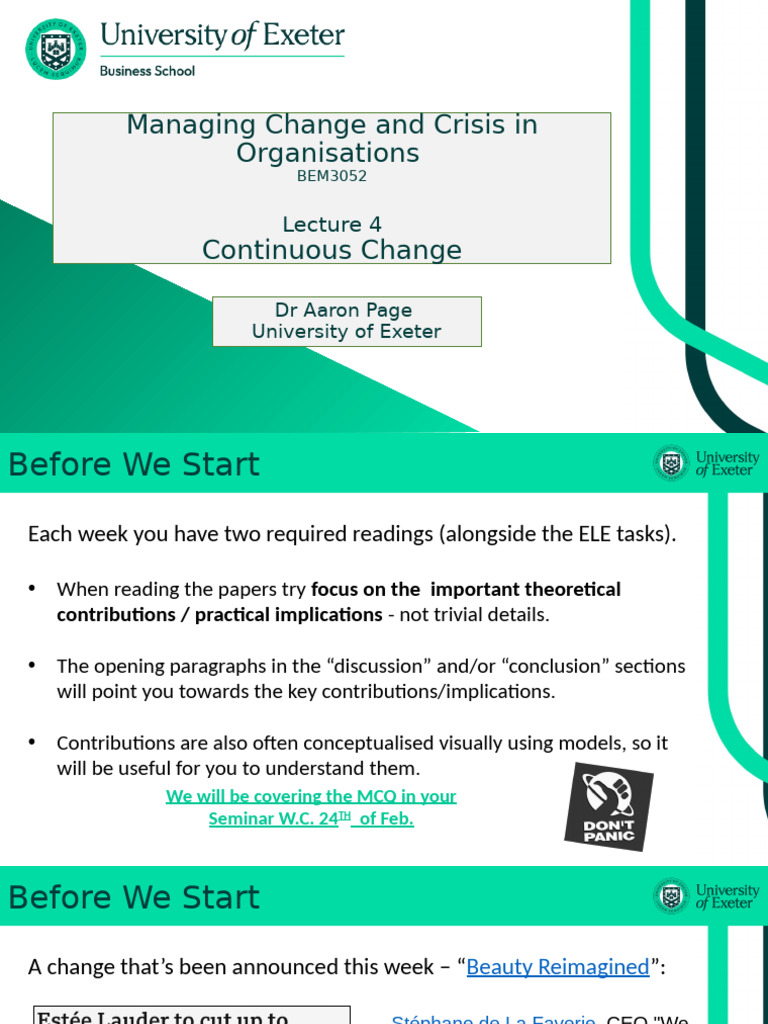 4 Continuous Change (2025) | PDF | Innovation | Cognition