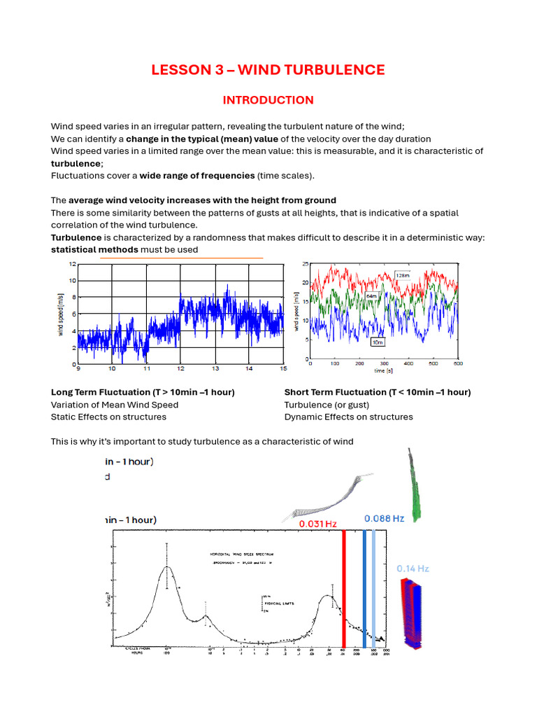 Understanding Wind Turbulence Dynamics | PDF | Turbulence | Wind Speed