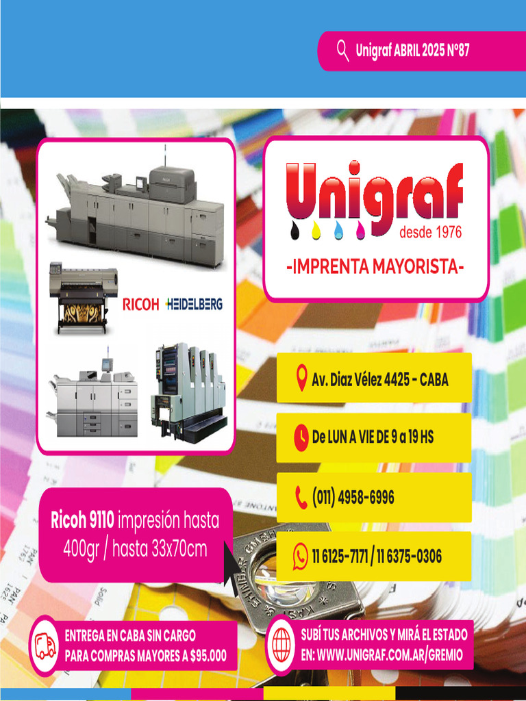 UNIGRAF Gremio 87 Abril | PDF