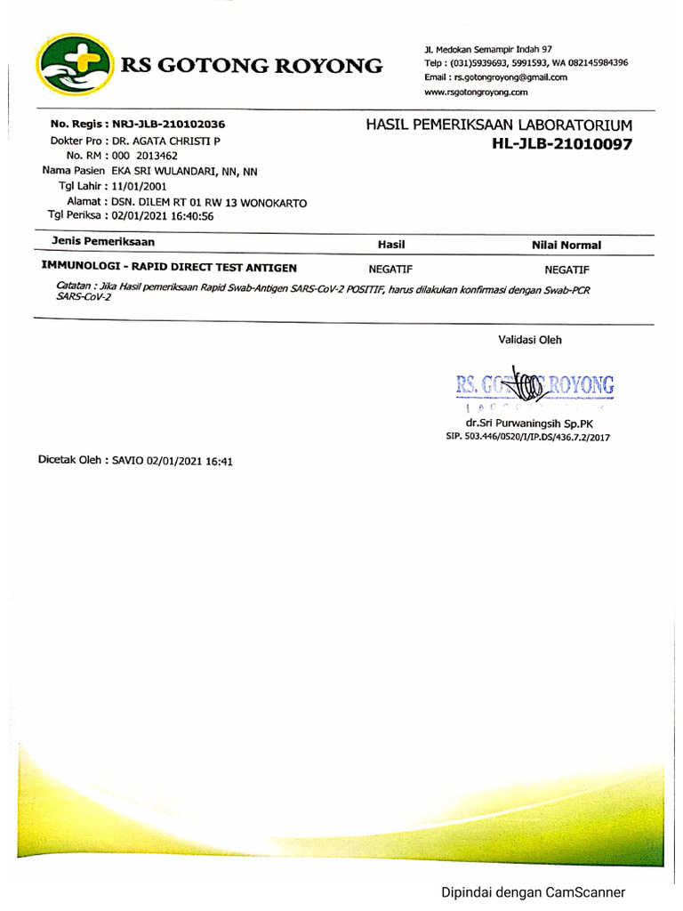 Dokumen Dari Aan | PDF