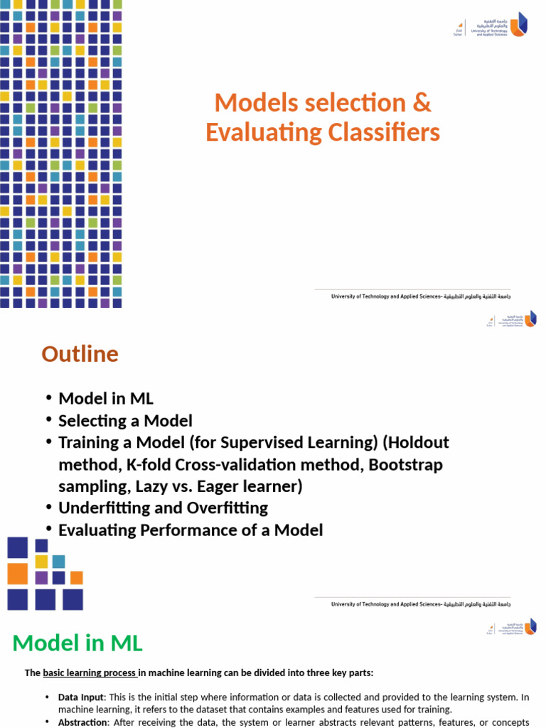 Ch6-Models Selection Evaluating Classifiers | PDF | Receiver Operating ...