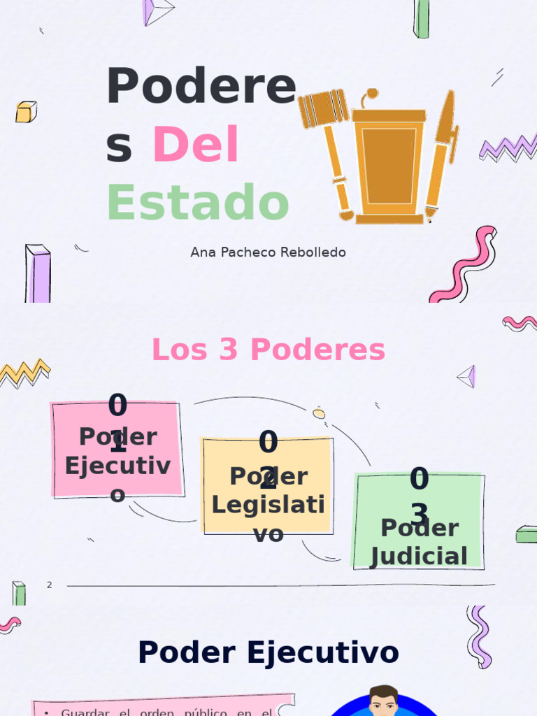 Poderes Del Estado | PDF