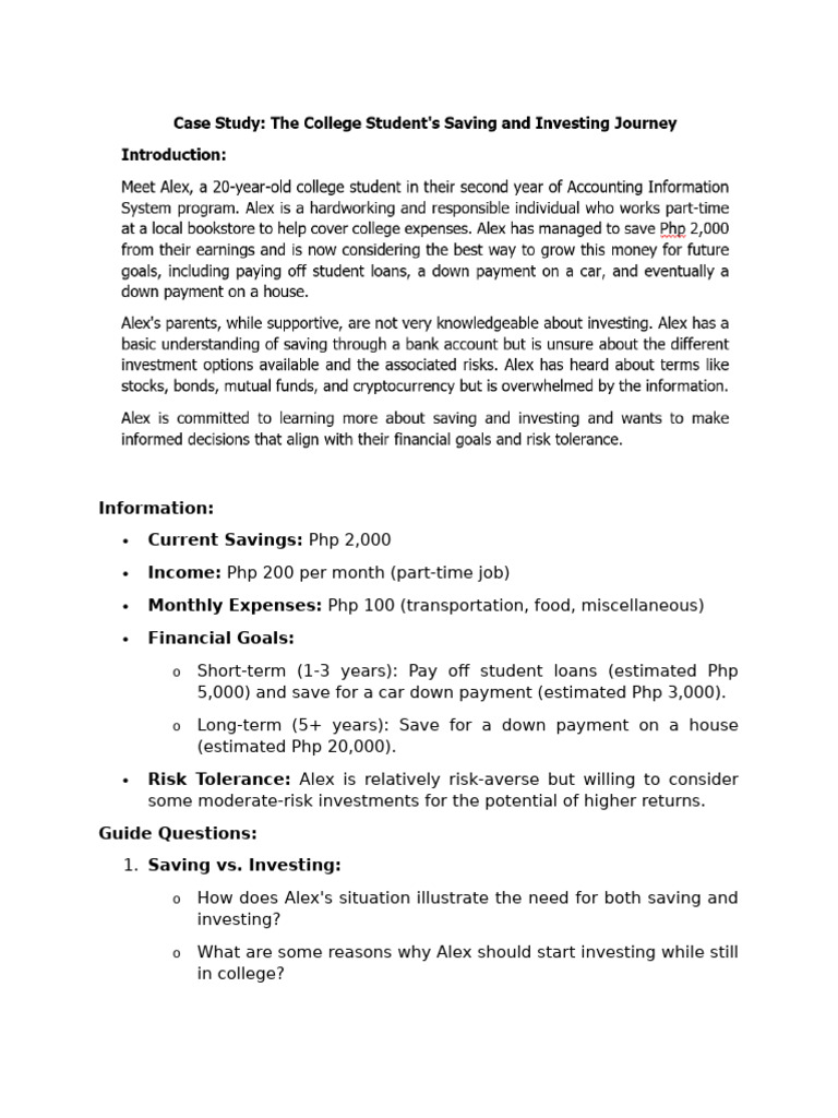 Case Study Financial Management | PDF