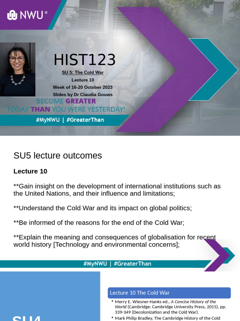 Hist123 2024 Su5 Lecture 10 Cgru | PDF | Agriculture | Cold War
