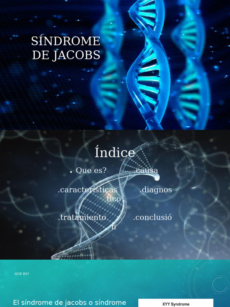 Síndrome de jacobs | PDF