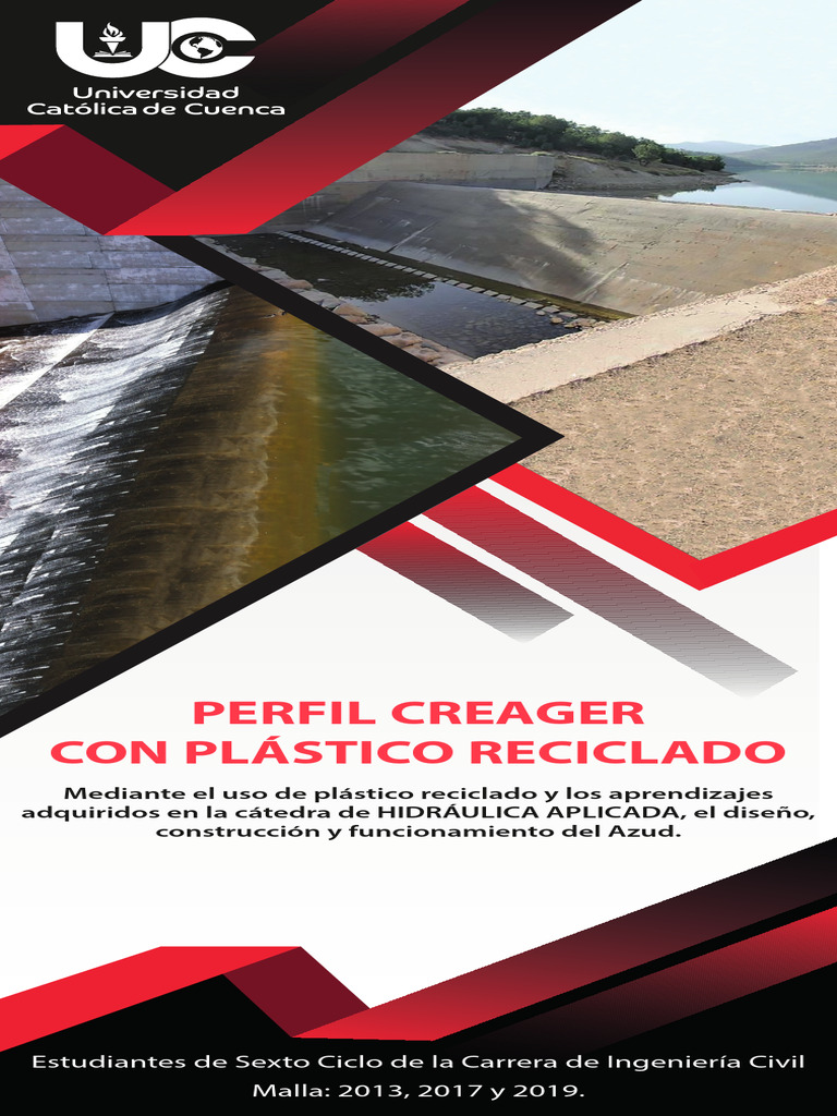 Azud Creager con Plástico Reciclado | PDF | Diseño | El plastico
