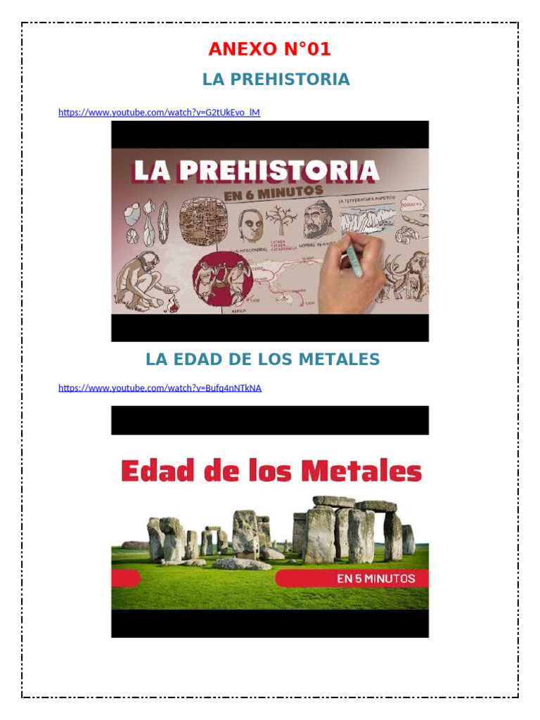 UNIDAD 2 -ANEXOS SEM 4 - CC.SS 1° | PDF