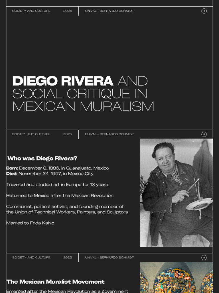 Diego Rivera and Social Critique in Mexican Muralism - Bernardo Schmidt ...