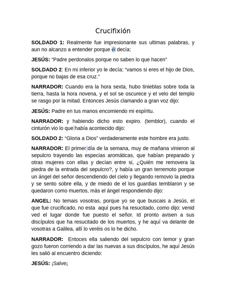 Crucifixión | PDF