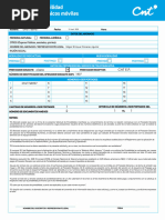 Formato de Portabilidad Megacable | PDF | Telefonía móvil