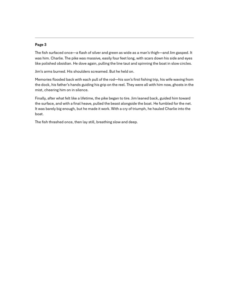 Fishing Lecture Notes | PDF