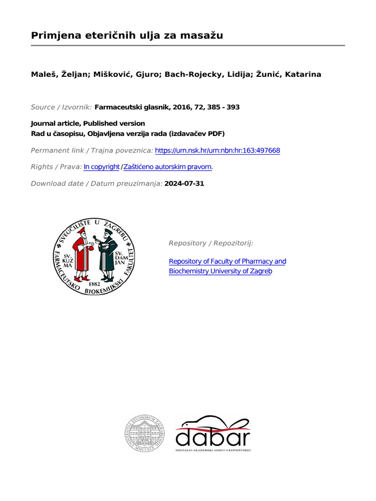 primjena_etericnih_ulja_za_masazu | PDF