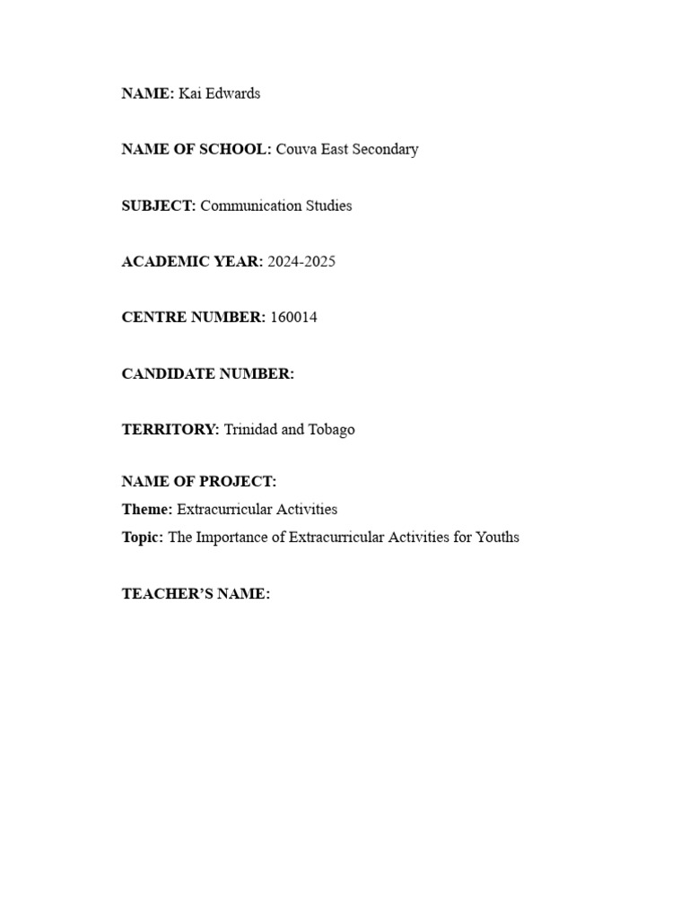 Communication Studies IA | PDF | Human Communication