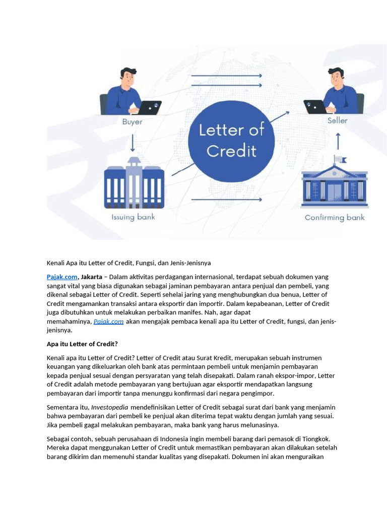 Kenali Apa itu Letter of Credit | PDF