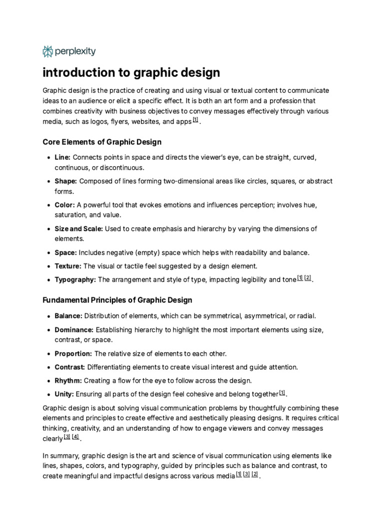 Introduction to Graphic Design Basics | PDF | Graphic Design | Typography